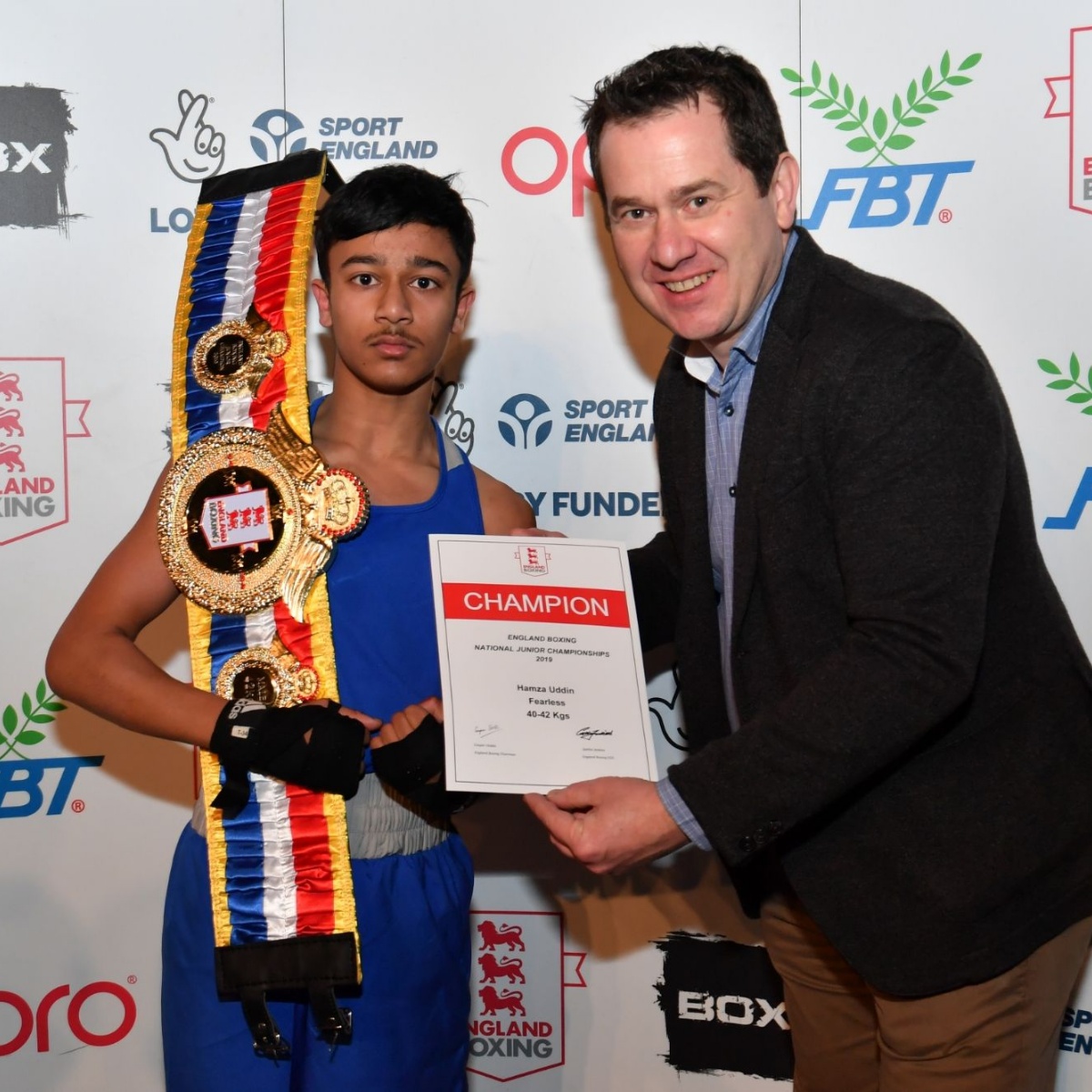 Joseph Leckie Academy - Student wins the Open Class National Title
