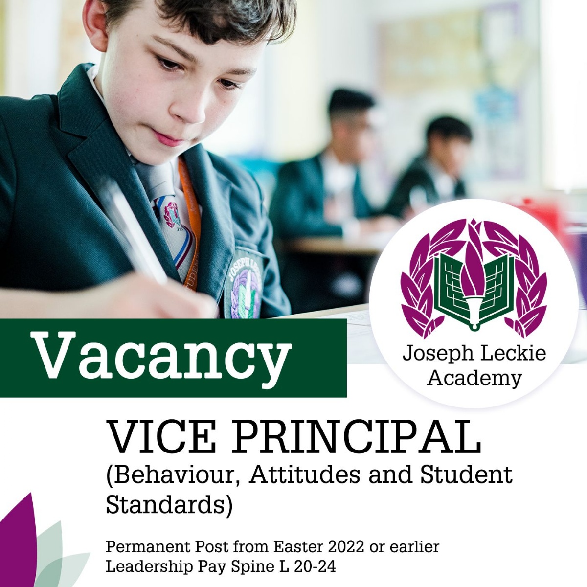 Joseph Leckie Academy - Item Not Available