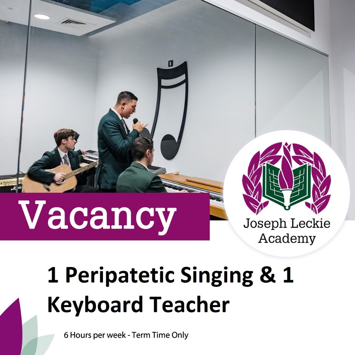 Joseph Leckie Academy - Item Not Available