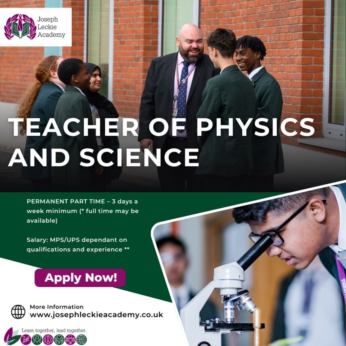 Joseph Leckie Academy - Item Not Available