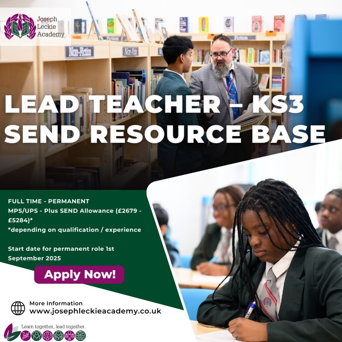 Joseph Leckie Academy - Item Not Available