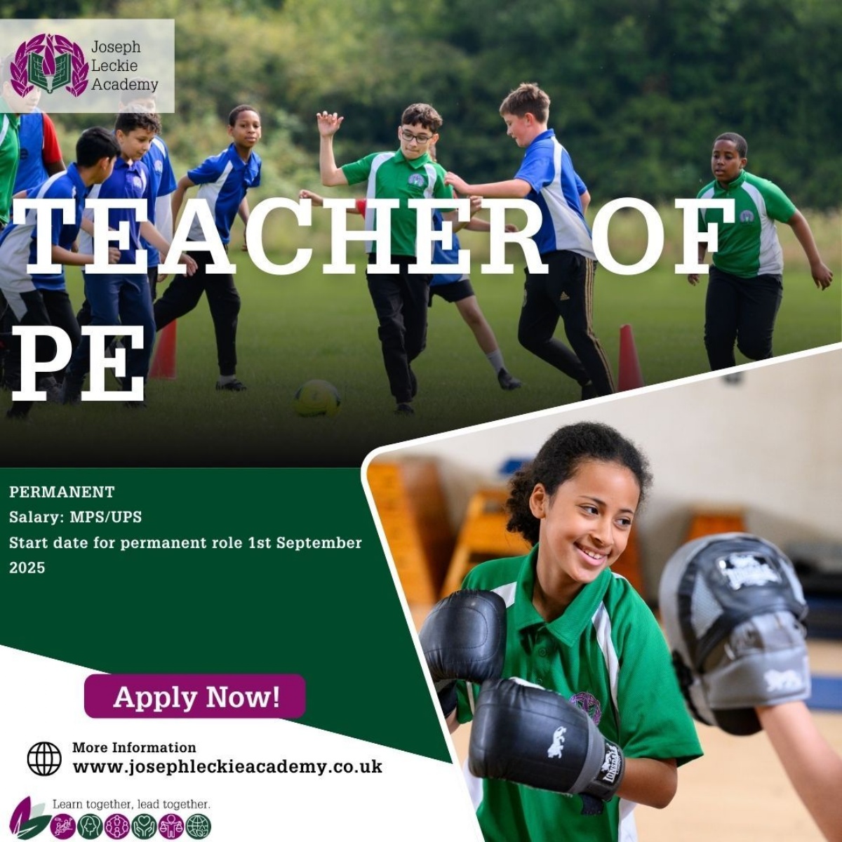 Joseph Leckie Academy - Item Not Available